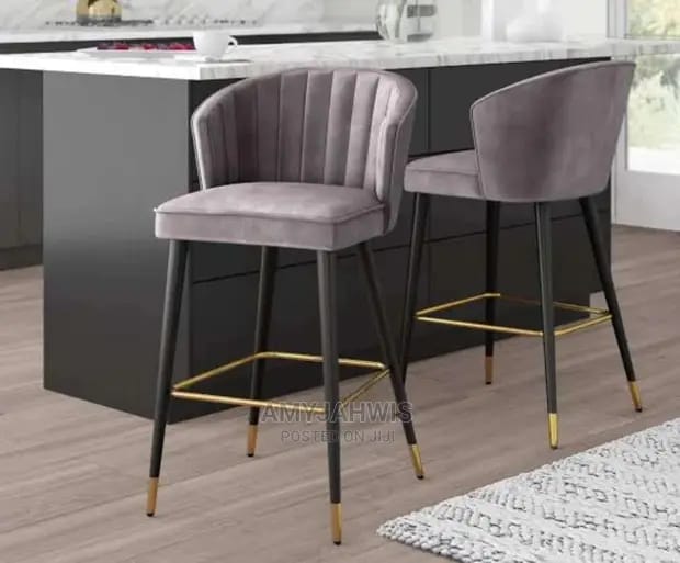 Height Modern Bar Stool Chair - Bizmall Africa Home Essentials